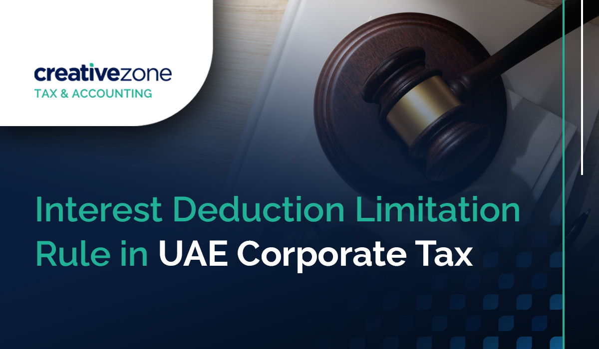 Interest Deduction Limitation Rule in UAE Corporate Tax - CZTA